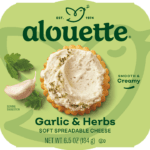 Garlic & Herbs Soft Spreadable Cheese - Alouette Cheese